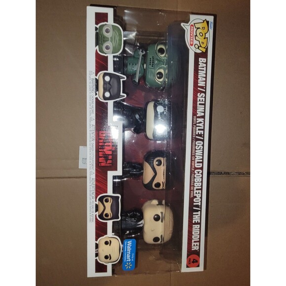 Funko | Other | Batman Selina Kyle Oswald Cobblepot The Riddler 4pack ...